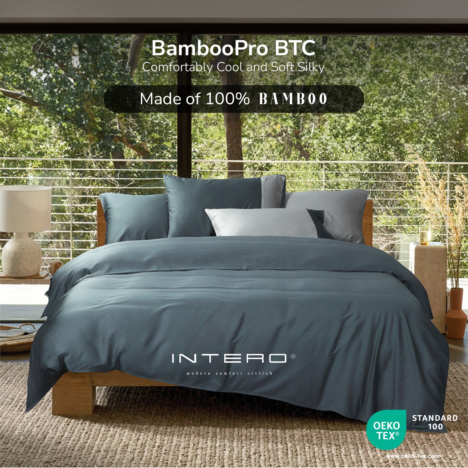 Intero Bamboopro Beyond Thread Count Terra Basic | Fitted Sheet | Bed – Intero Enterprise Pte Ltd